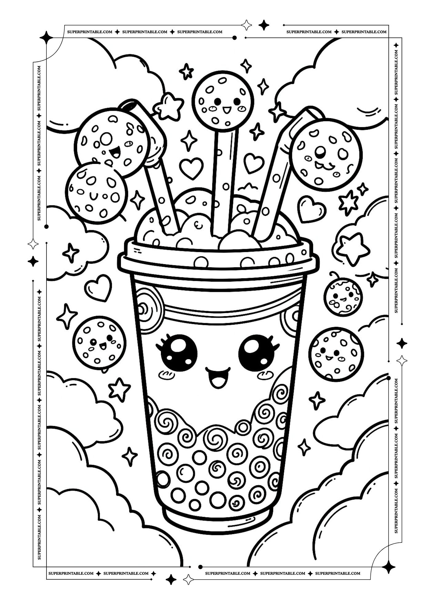 12+ Bubbles Coloring Pages (Free PDF Printables)