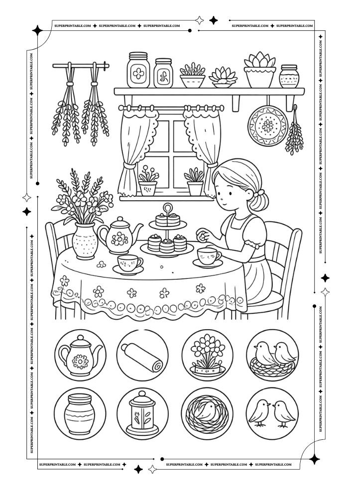 Mother's Day Greeting Card Coloring Pages (Free PDF Printables)
