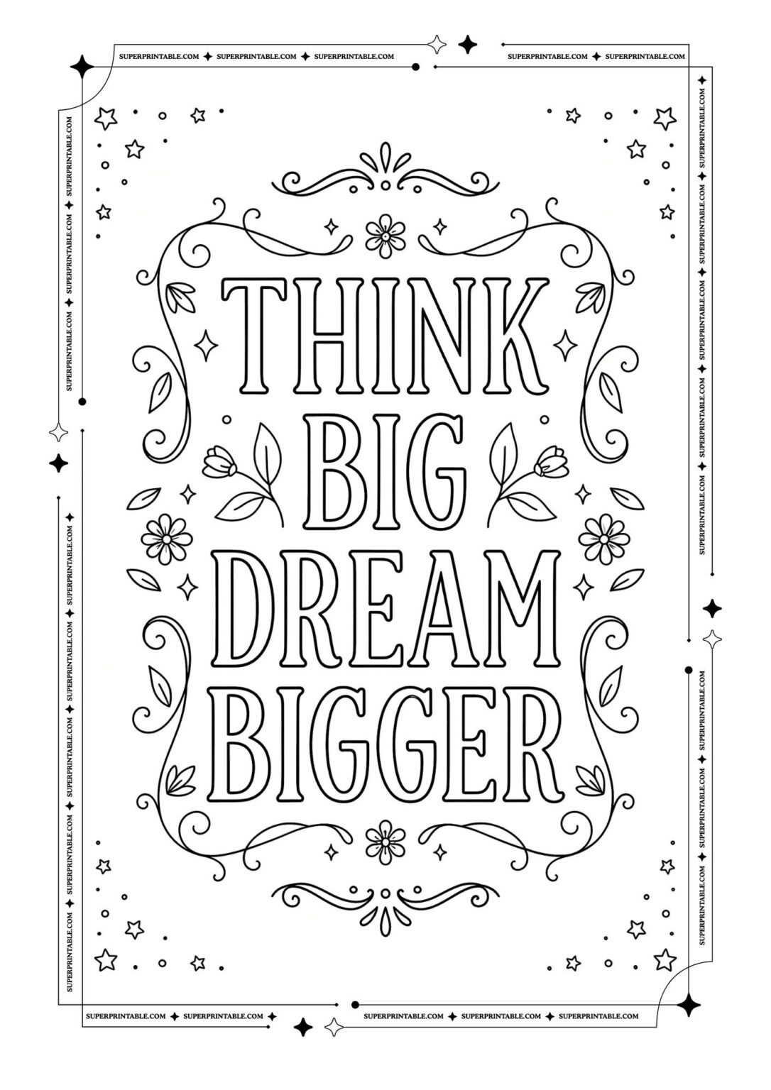 30 Positive Affirmation Coloring Pages (Free PDF Printables)