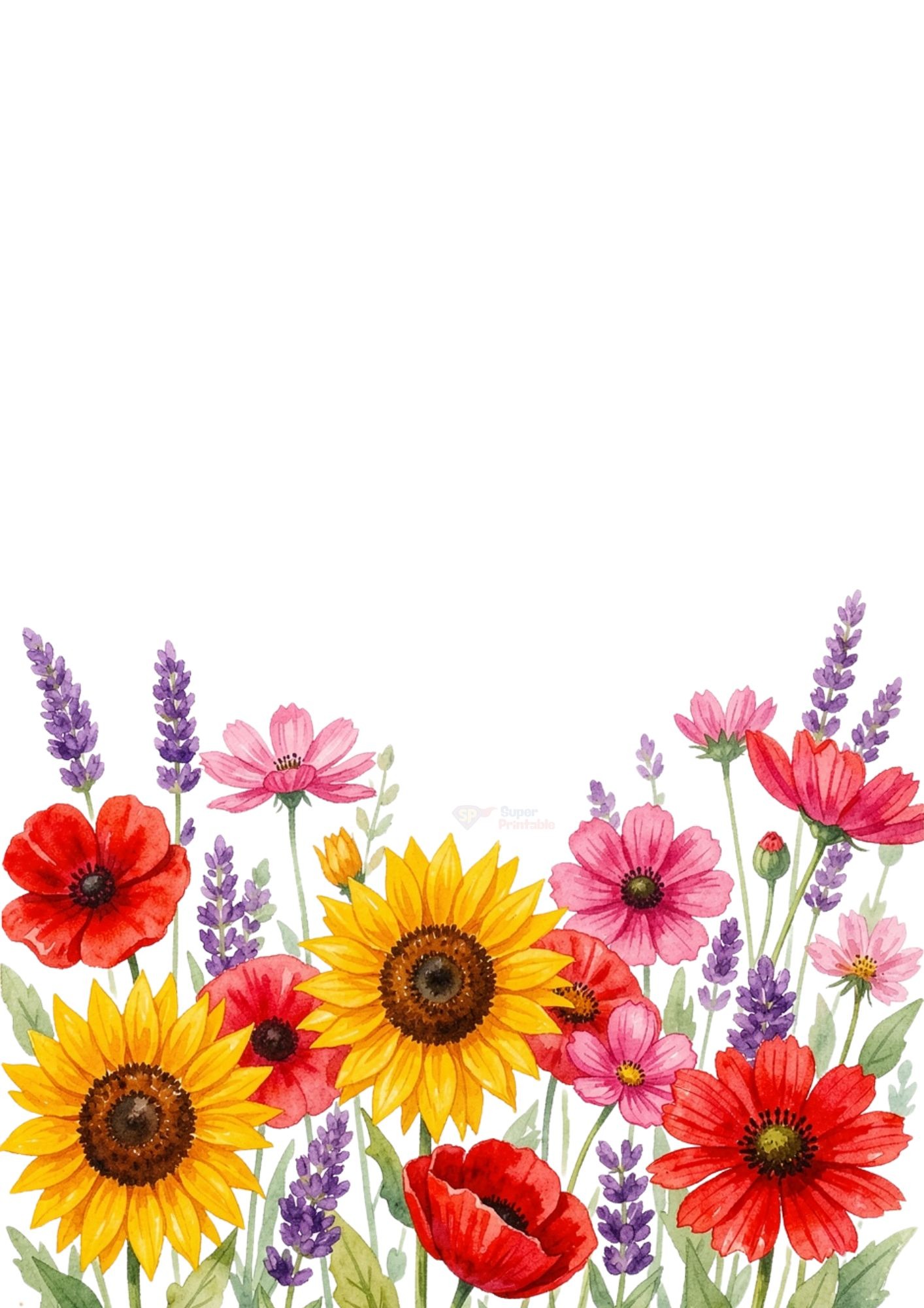 10 Spring Floral Digital Papers (Free PDF Printables)