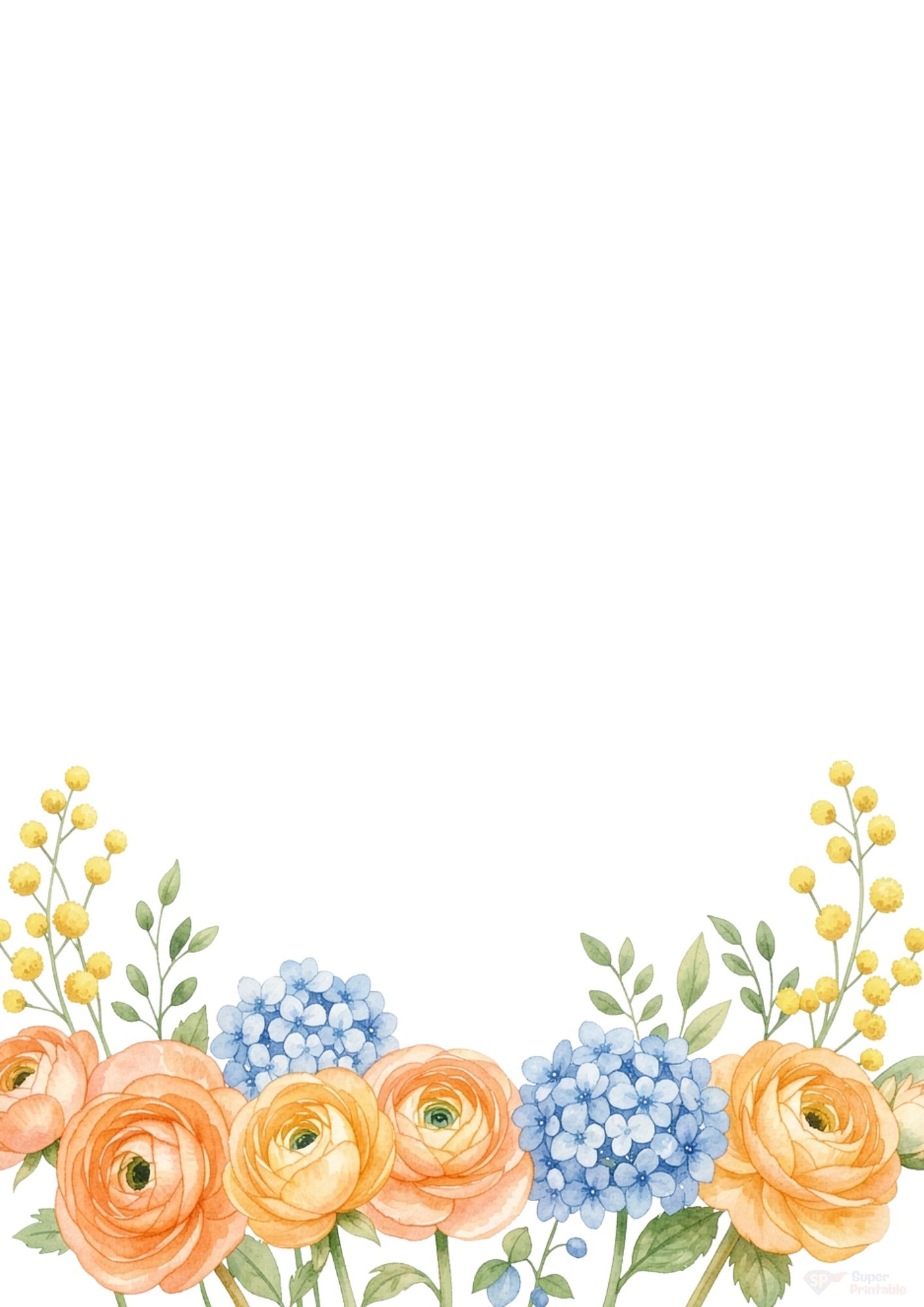 10 Spring Floral Digital Papers (Free PDF Printables)