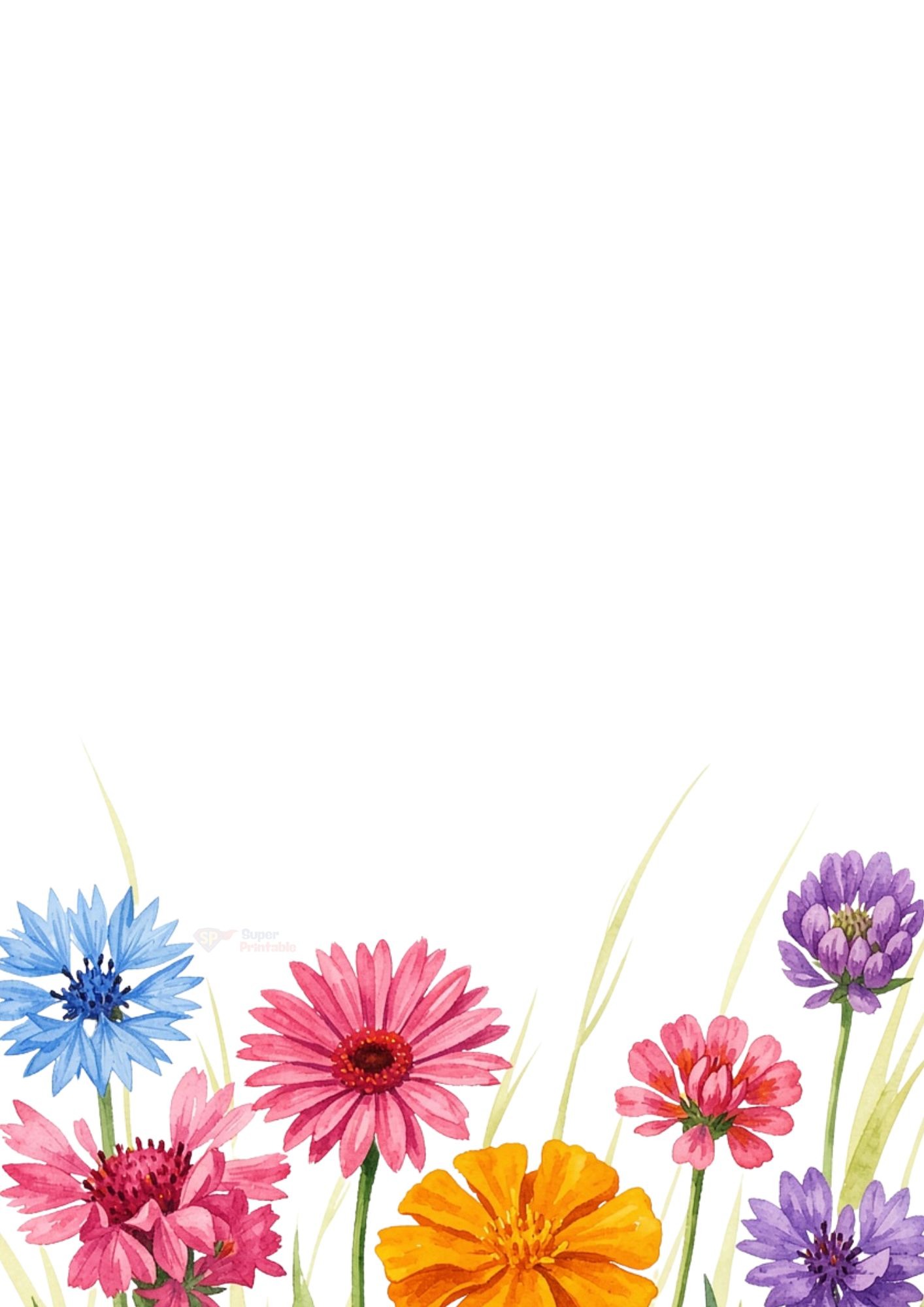 10 Spring Floral Digital Papers (Free PDF Printables)