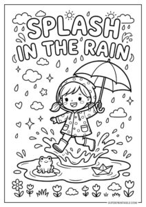 20 Summer Vacation Coloring Pages (Free PDF Printable)